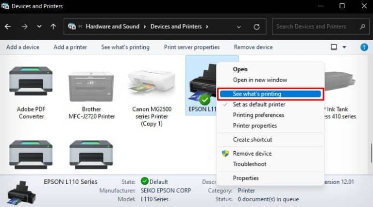 5 Ways To Fix Error Printing On Epson Printer