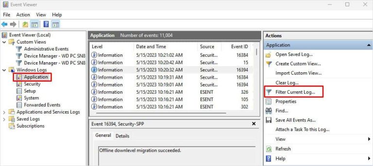 How To Check Event Logs On Windows