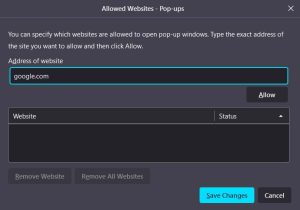 How To Enable Or Disable Pop Ups On Firefox