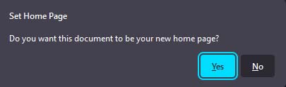 How To Set Homepage On Firefox