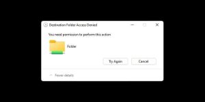 4 Ways To Fix Destination Folder Access Denied