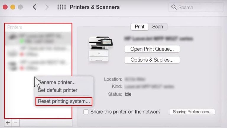 How To Unpause Printer