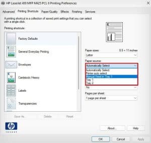 How To Print From Rear Feed Tray (All Brands)