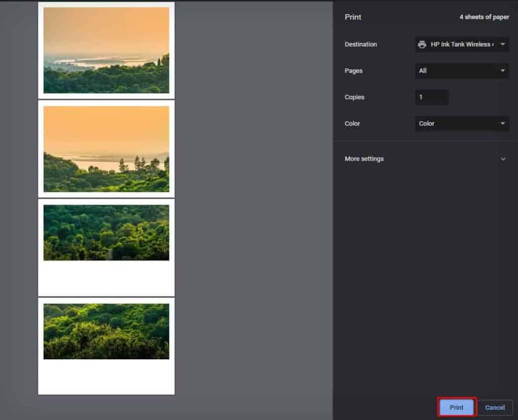 How To Print Large Images On Multiple Pages? 4 Best Ways