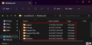 How To Restore/Recover Windows.old Folder