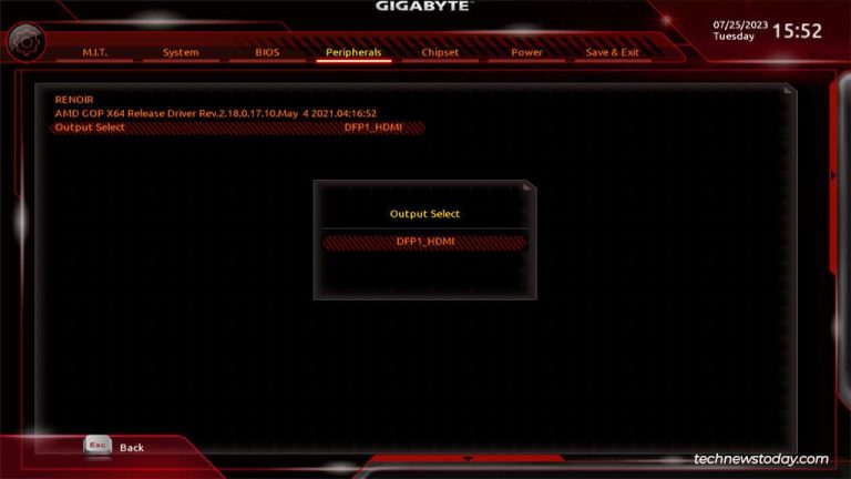 How To Enable Integrated Graphics On Gigabyte