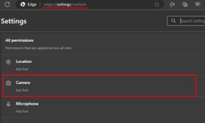 How To Restrict Websites To Access Webcam And Microphone
