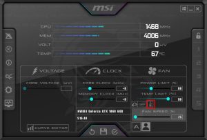 How To Control GPU Fan Speed Using MSI Afterburner