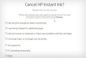 How To Turn Off HP Instant Ink