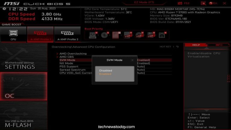 How To Enable Virtualization In Msi Bios