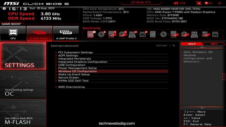 How To Enable Or Disable CSM On MSI Motherboard