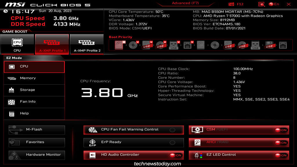 How To Enable Or Disable CSM On MSI Motherboard How To Enable Or Disable CSM On MSI Motherboard