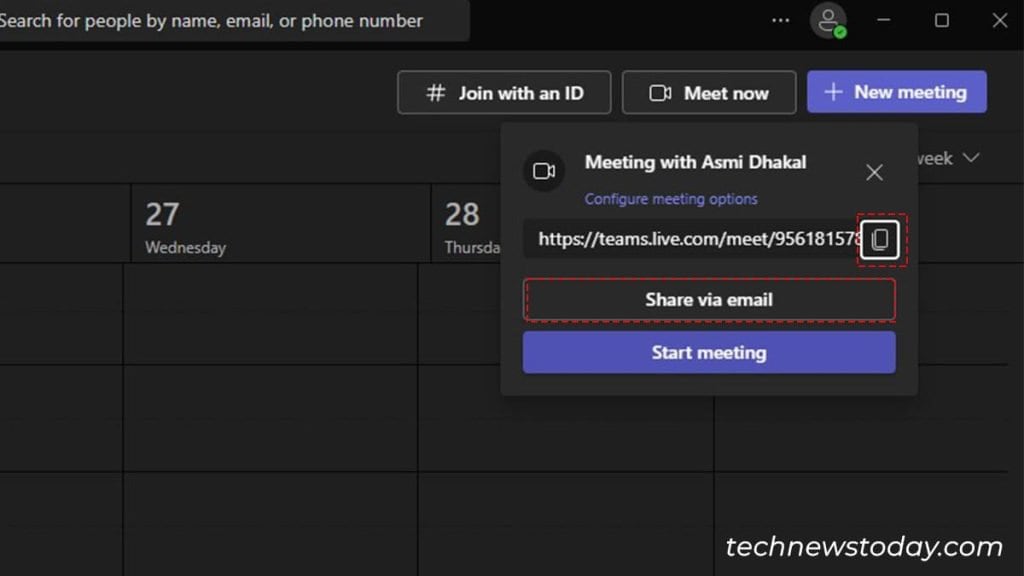 How To Send A Teams Meeting Invite
