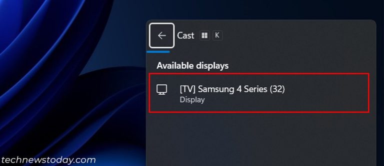 How To Cast To TV On Windows 11