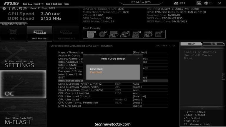 How To Overclock Your MSI Motherboard BIOS