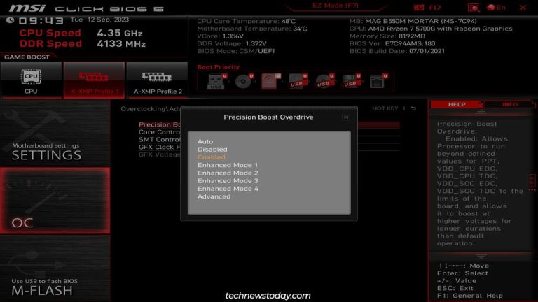 How To Overclock Your MSI Motherboard BIOS