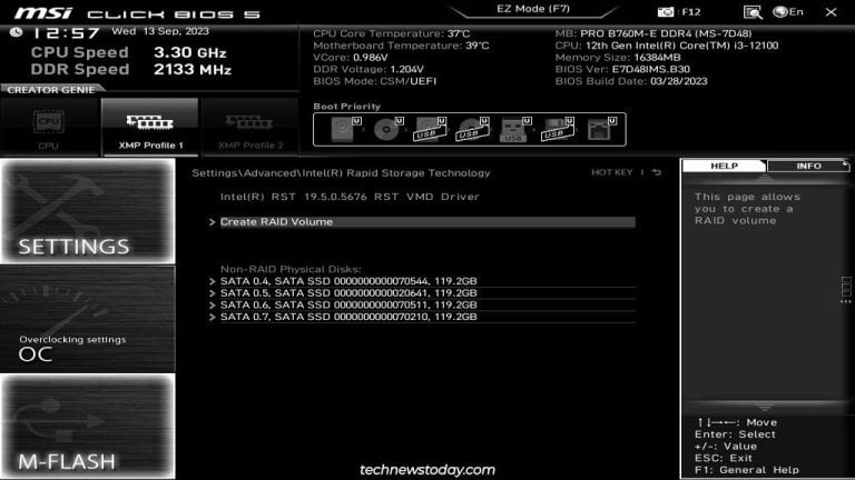 How To Create A RAID Array On MSI Motherboard
