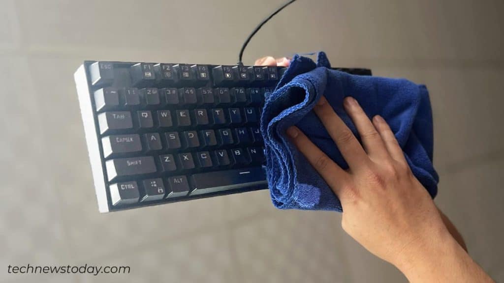 Spilled Water On Keyboard - Here's How To Fix It