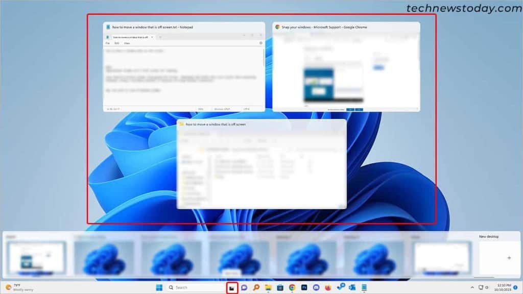 How To Move A Window That Is Off-Screen