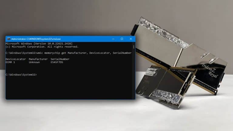 How To Check RAM Serial Number