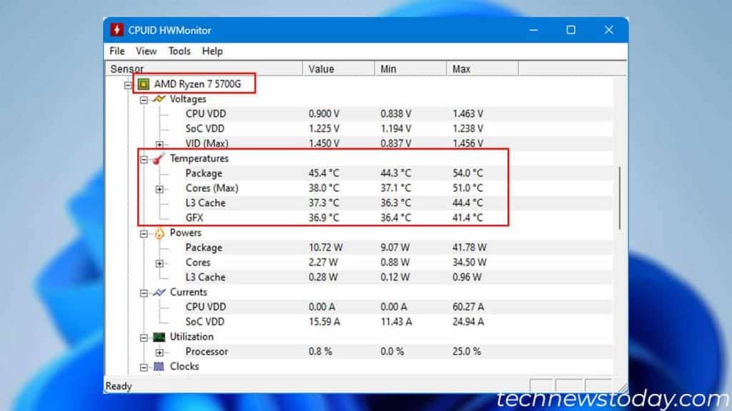 How To Check CPU Temp In Windows 11?