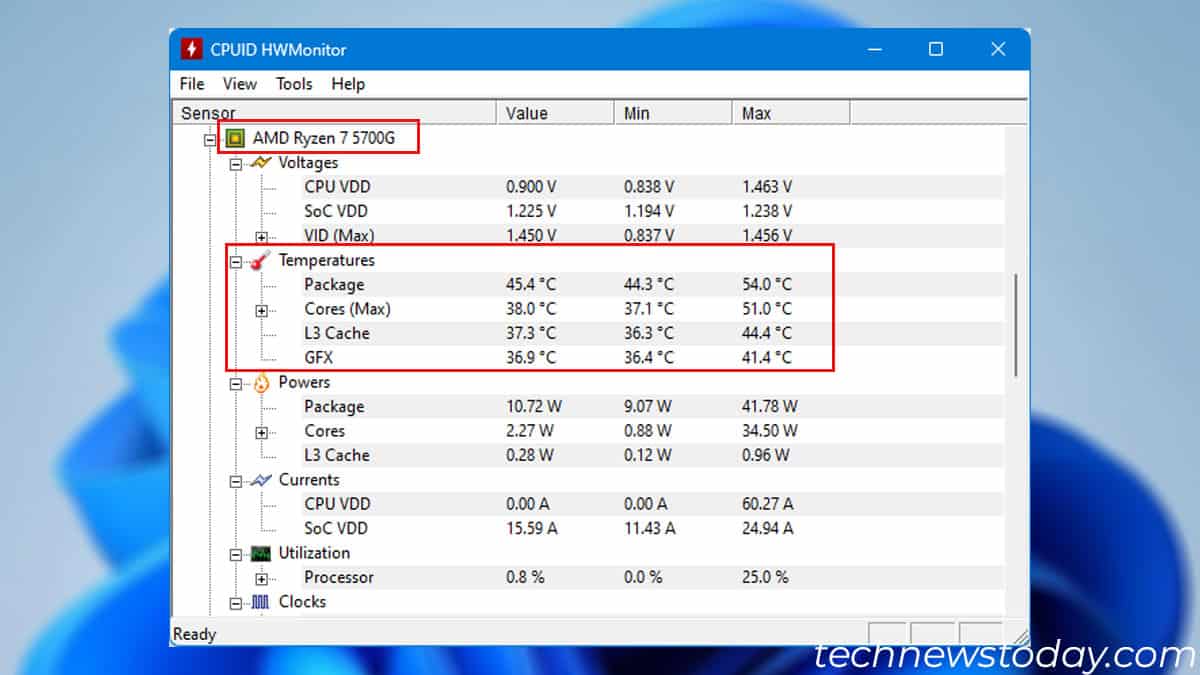 How To Check CPU Temp In Windows 11?