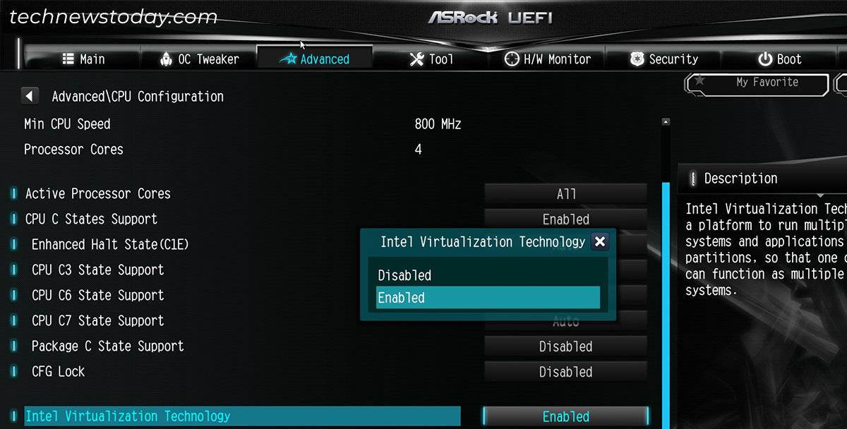 VT-x Is Disabled In The BIOS? Here’s How To Enable It