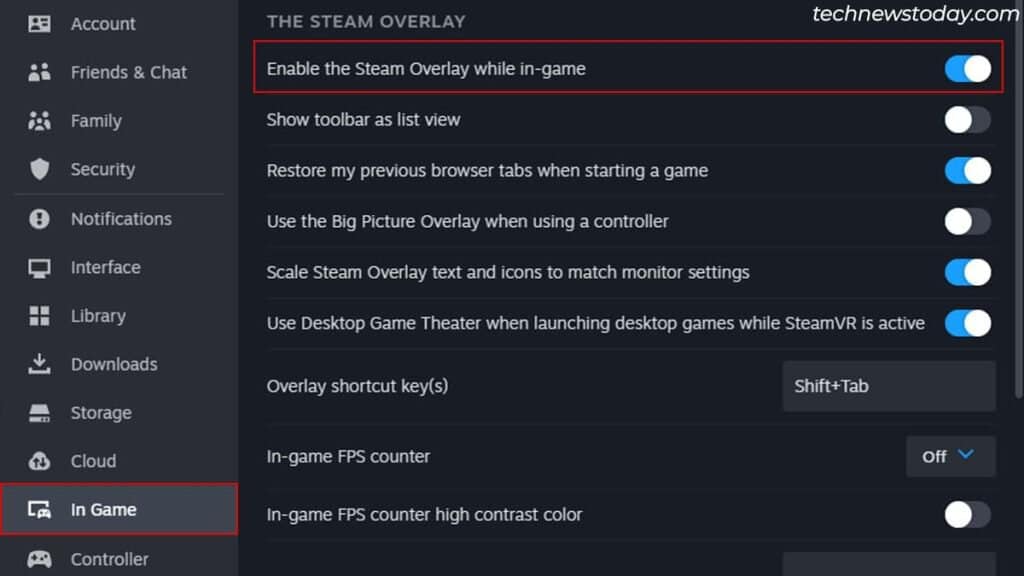 Steam Overlay Not Working? Here’s How To Fix It