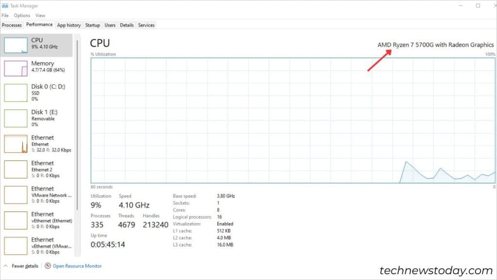 4 Ways To Check What CPU You Have