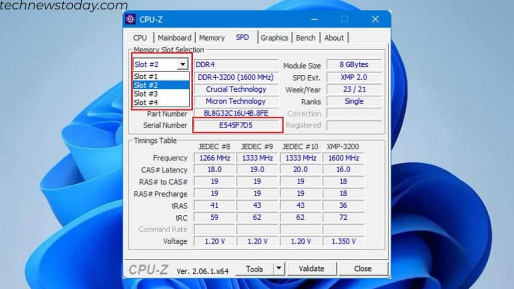How To Check RAM Serial Number