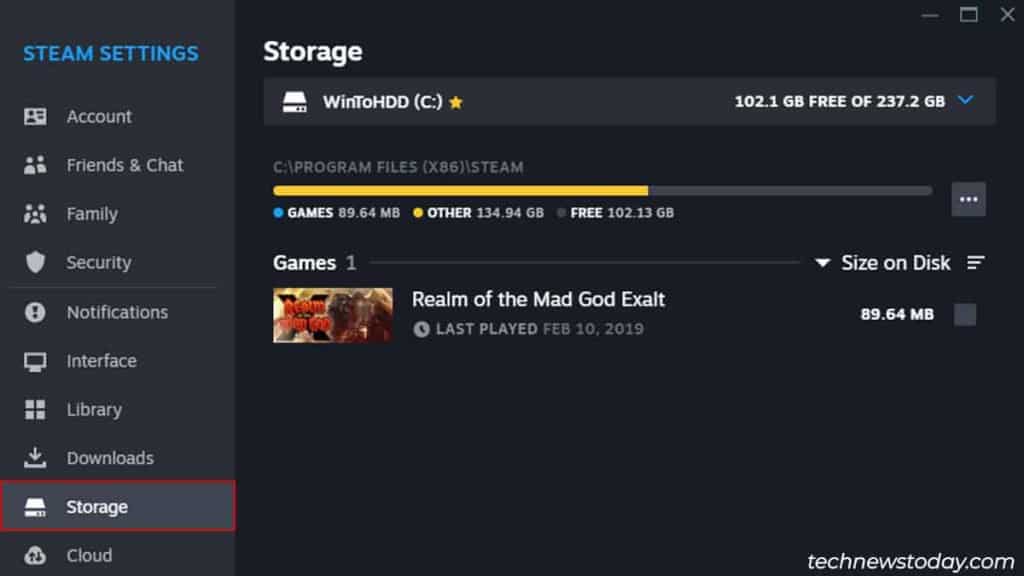Steam Not Enough Disk Space? Here Are 7 Fixes You Can Try