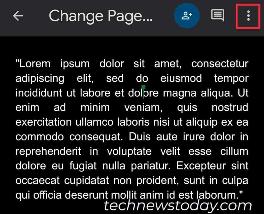 How To Change Page Color In Google Docs