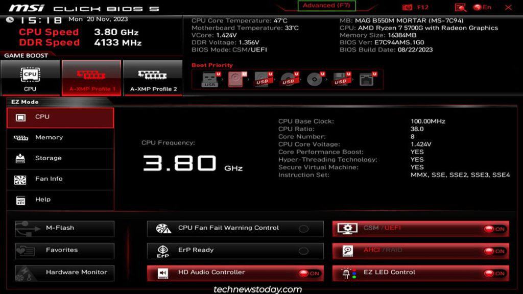 [Solved] AMD-V Is Disabled In The BIOS Error