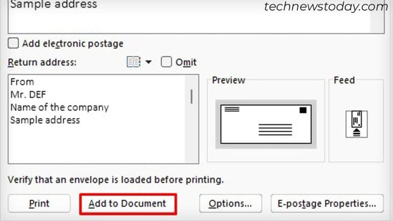 How To Print Envelopes On HP Printer