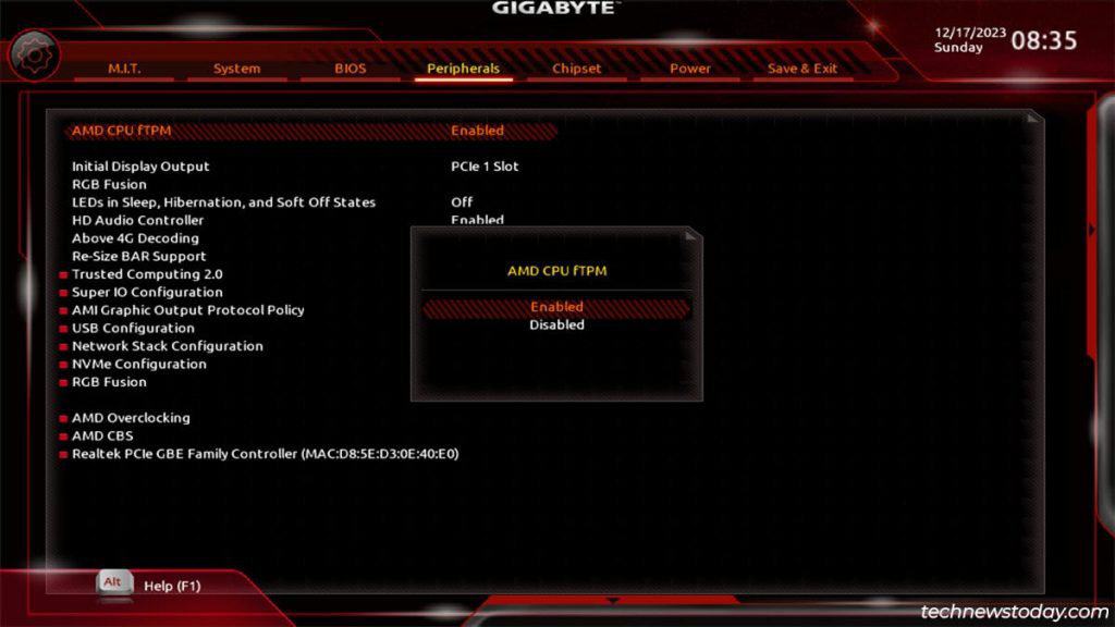 How To Enable TPM 2.0 In BIOS