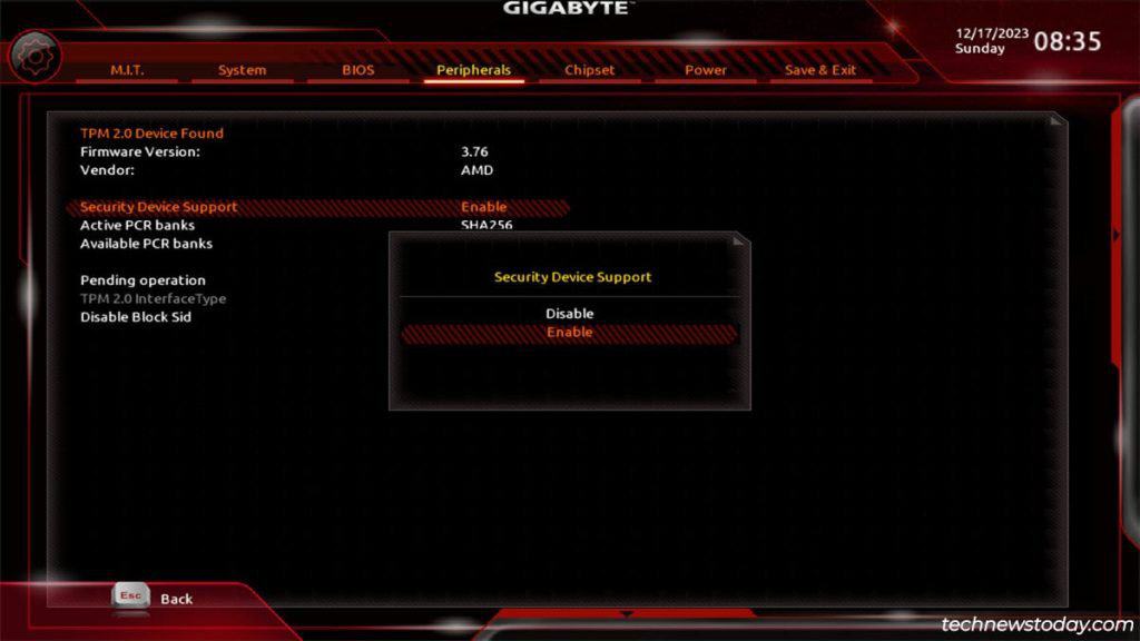 How To Enable TPM 2.0 In BIOS