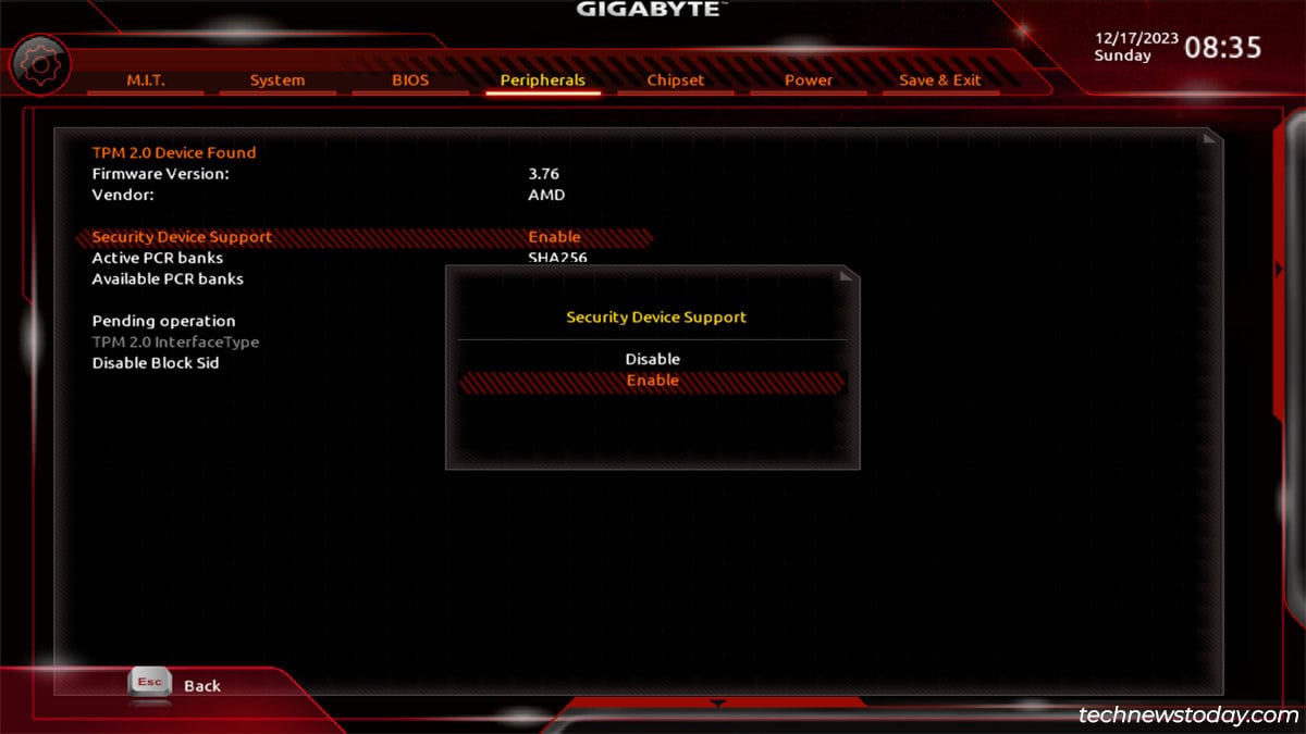 How To Enable TPM 2.0 In BIOS