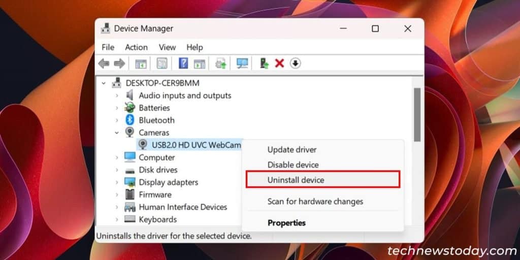 How To Fix Laptop Camera Not Working