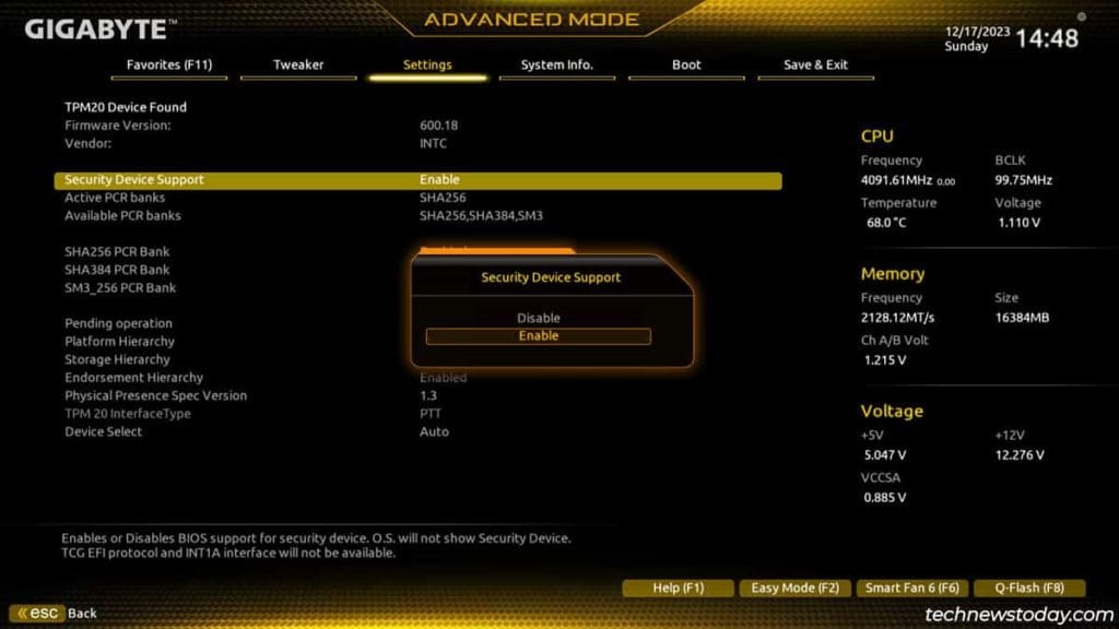 How To Enable TPM 2.0 In BIOS