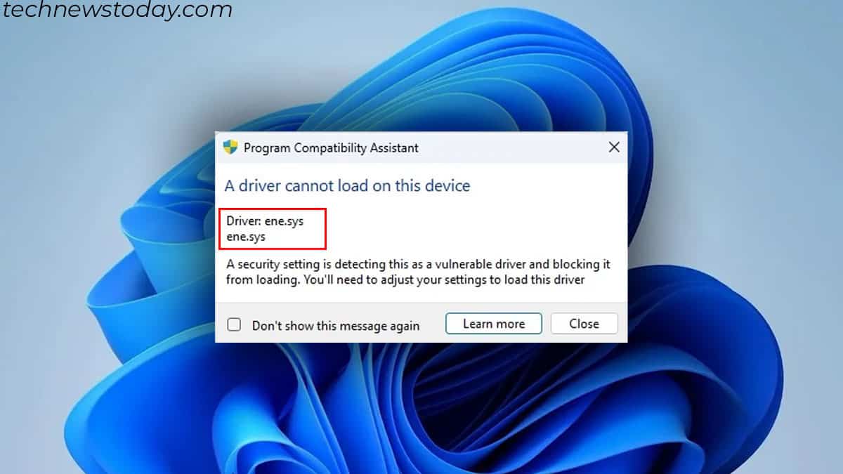 Fix: A Driver Cannot Load On This Device Fix: A Driver Cannot Load On This Device