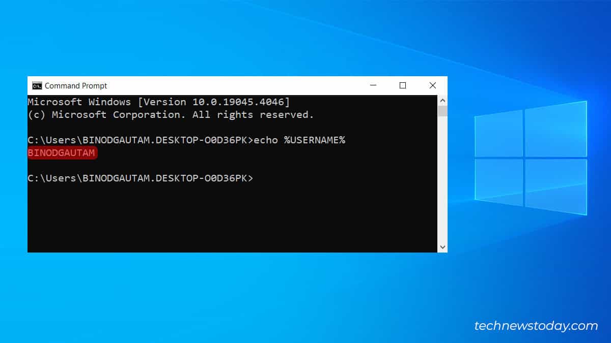 7 Easy Ways to Find Your Windows Username - Tech News Today