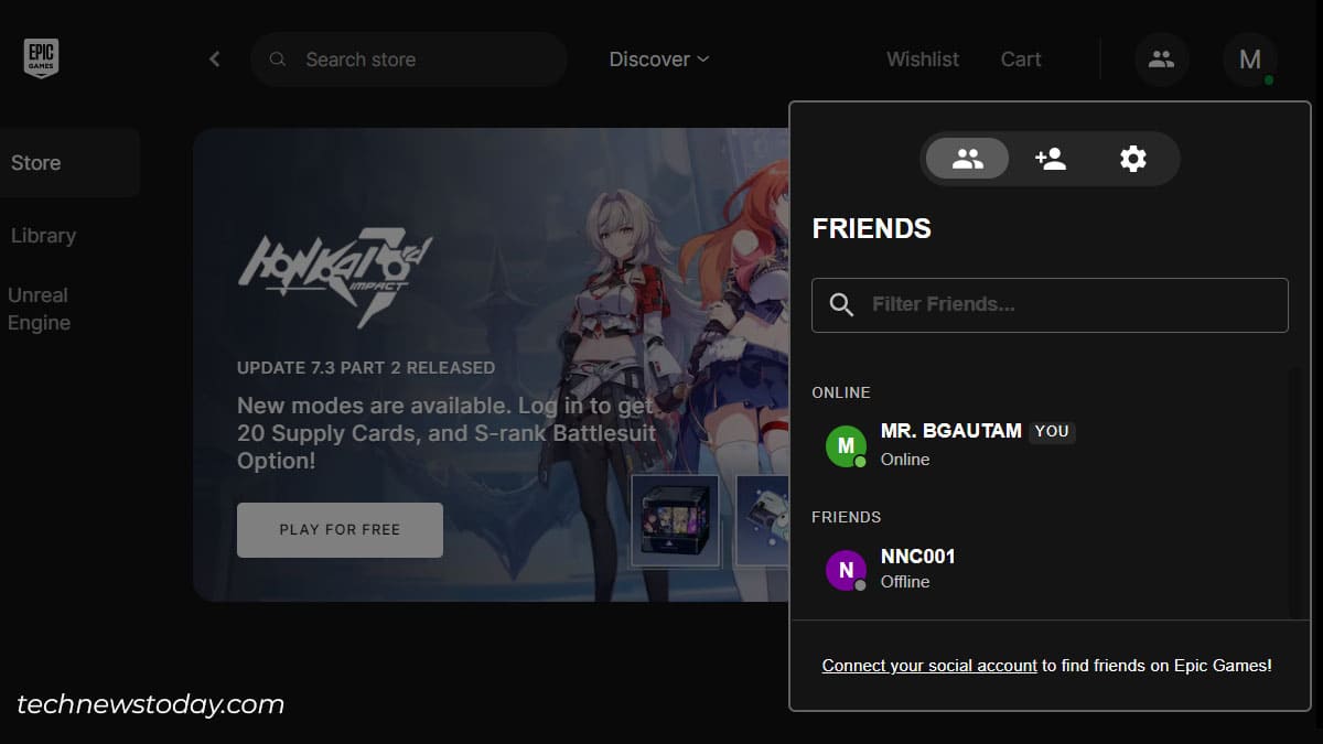 How to Appear Offline on Epic Games Launcher (Quick and Easy) - Tech ...